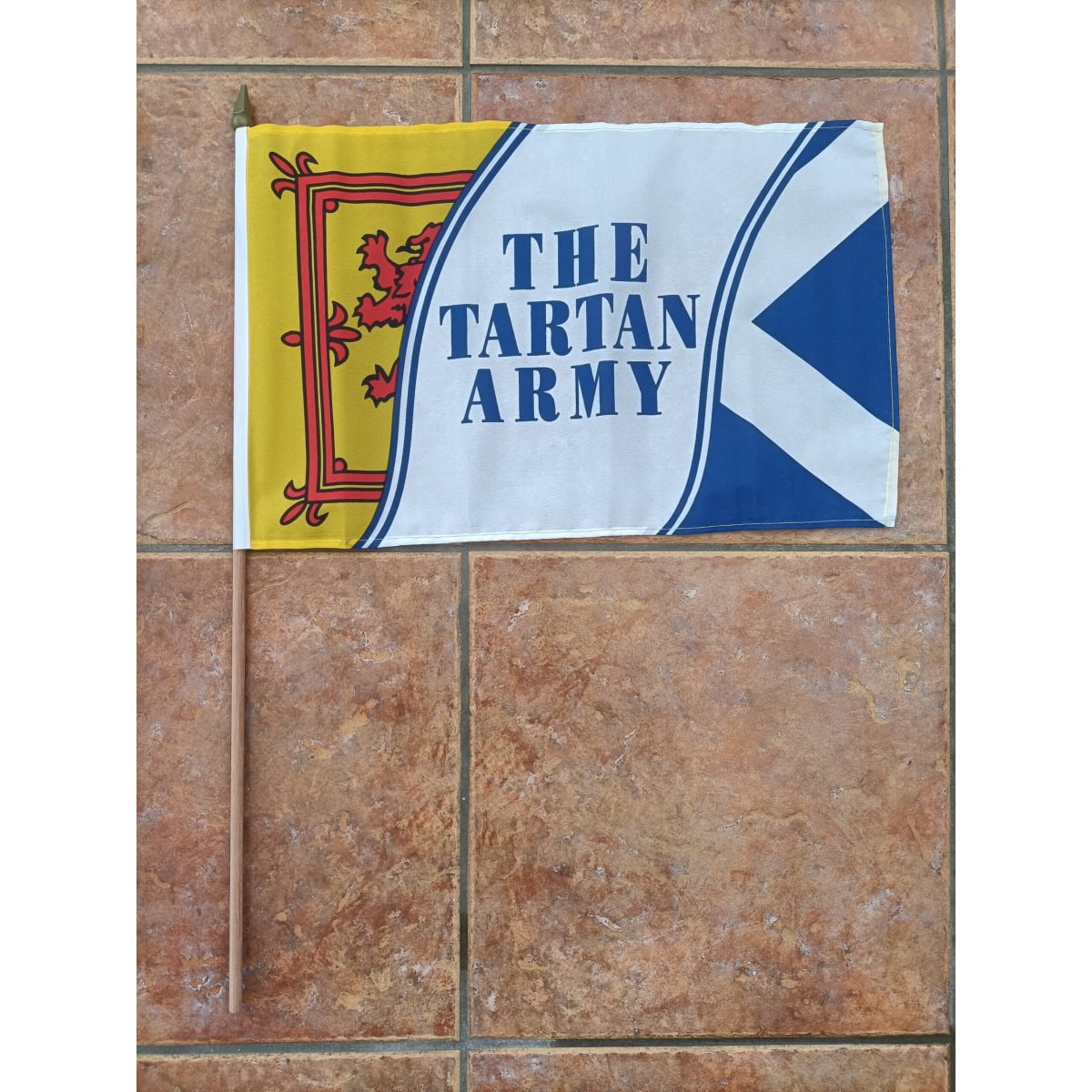 Tartan Army large hand flag - World Flag Shop